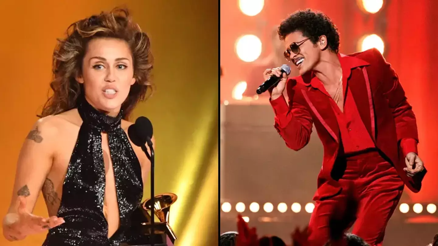 Miley Cyrus responds after being accused of copying Bruno Mars with ...