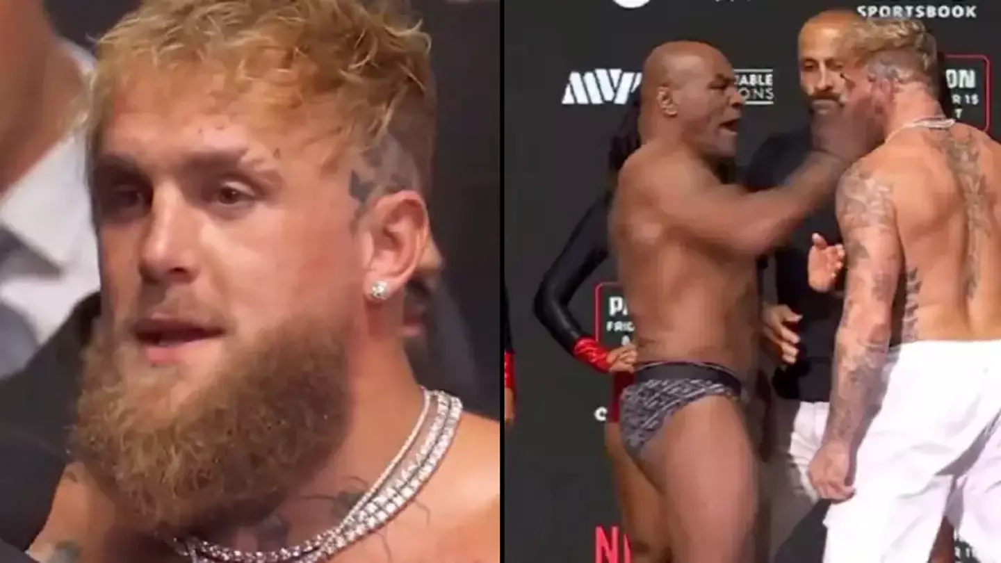 Jake Paul issues brutal warning to Mike Tyson after boxer slapped him ... Jake Paul issues brutal warning to Mike Tyson after boxer slapped him ...